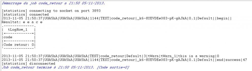 Talend: Gérer facilement les codes retours - Easy-BI